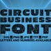 Circuit Business Font SVG, Circuit Font for Cricut, Circuit Font SVG ...