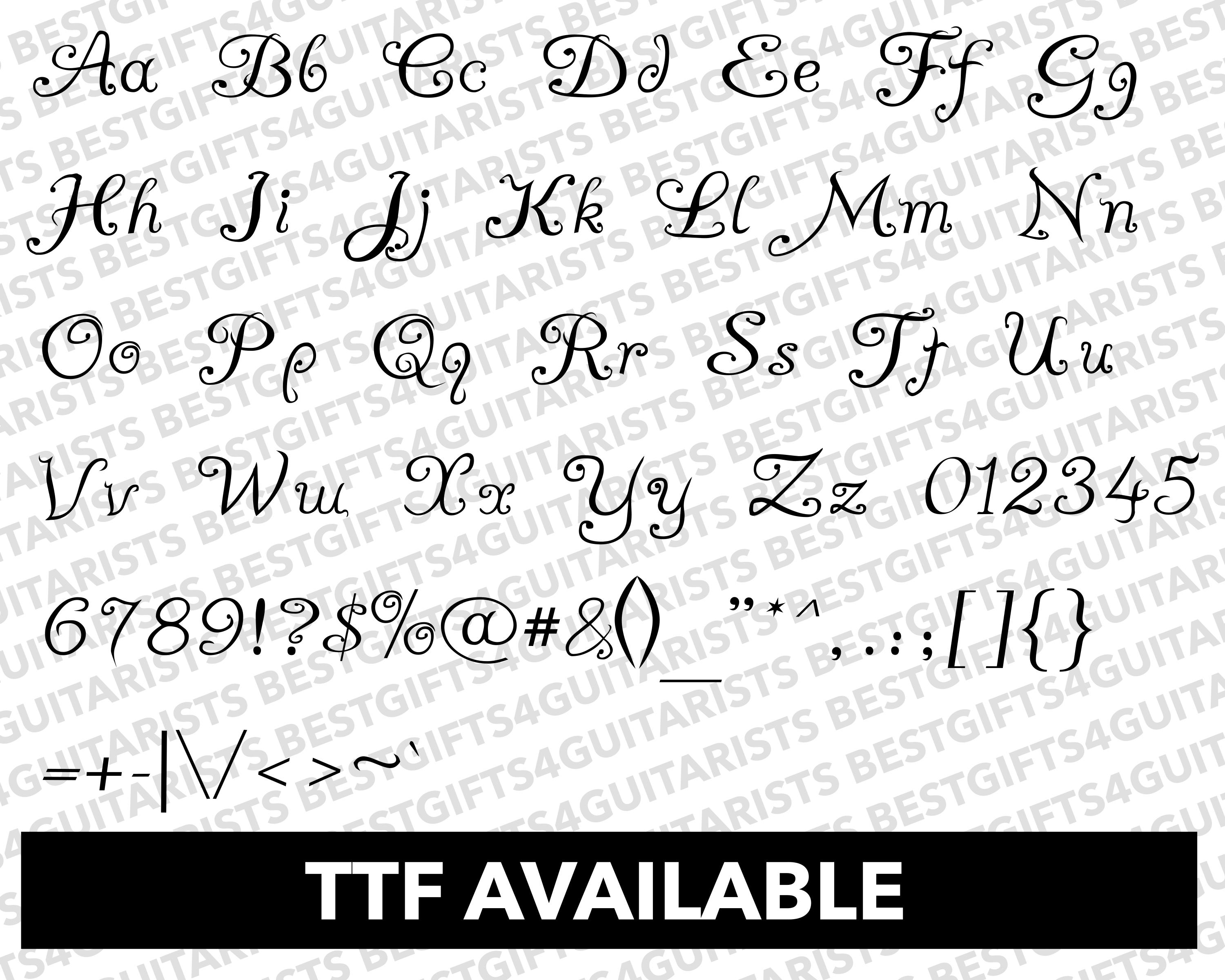Curly Font SVG, Curly Font TTF, Curly Letters SVG, Png, Jpg, Ttf, Pdf ...