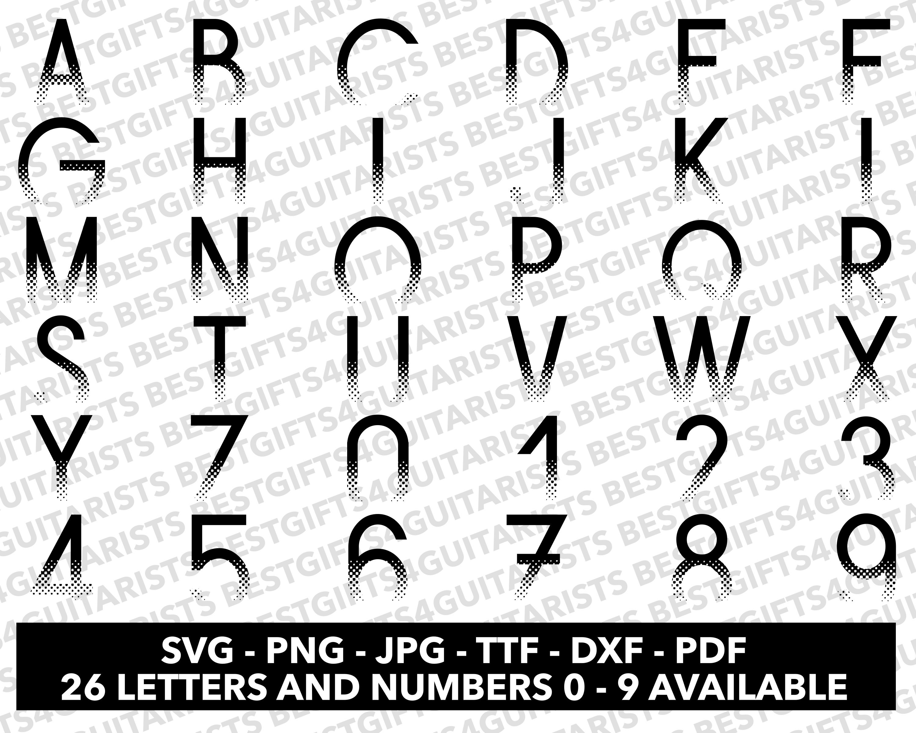 Distressed Font SVG, Distressed Font for Cricut, Distressed Font Svg ...