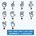American Sign Language Alphabet SVG, Sign Language Alphapack Cricut ...
