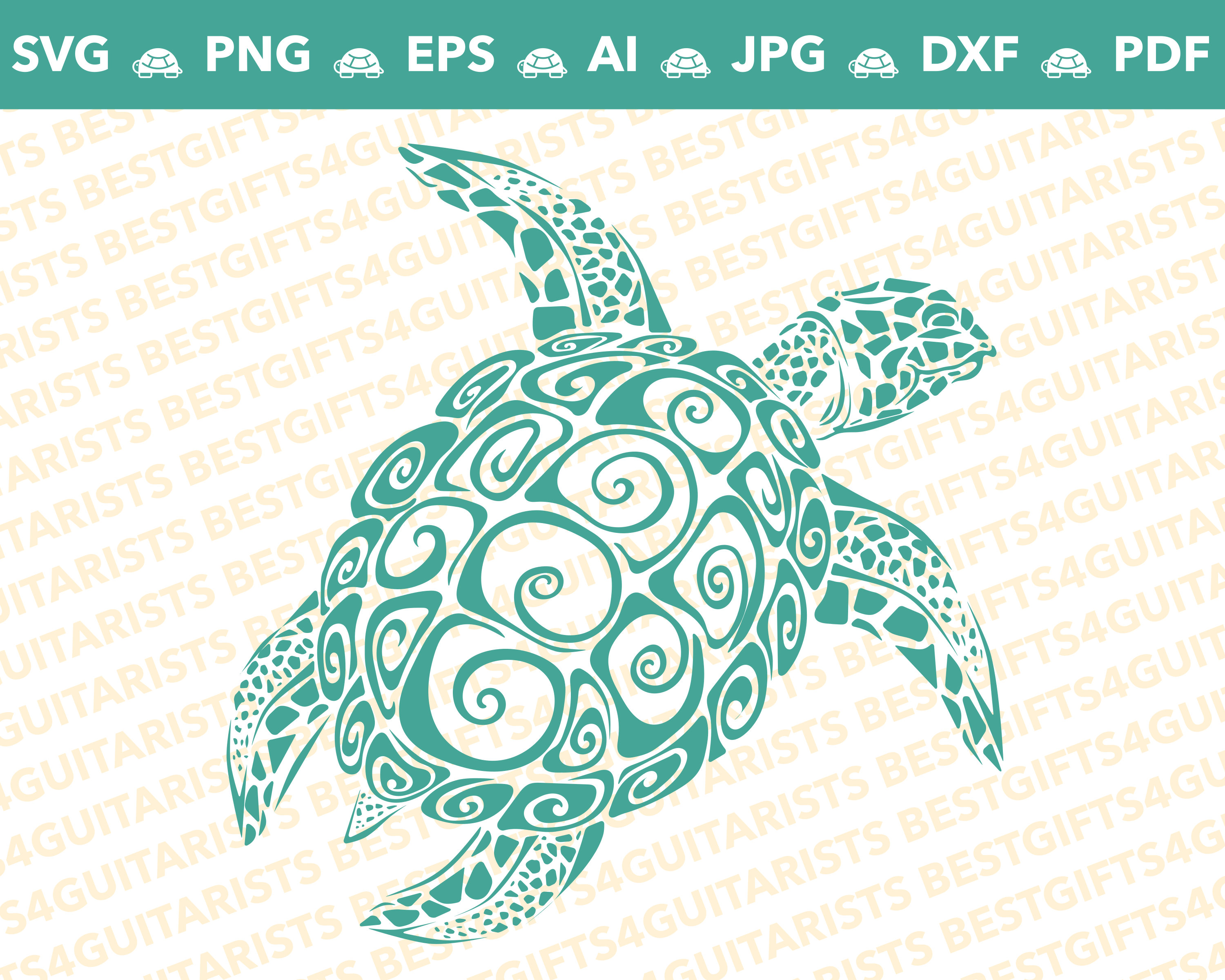 Sea Turtle SVG, Sea Turtle PNG, Sea Turtle Svg, Png, Dxf, Eps, Pdf, Jpg ...