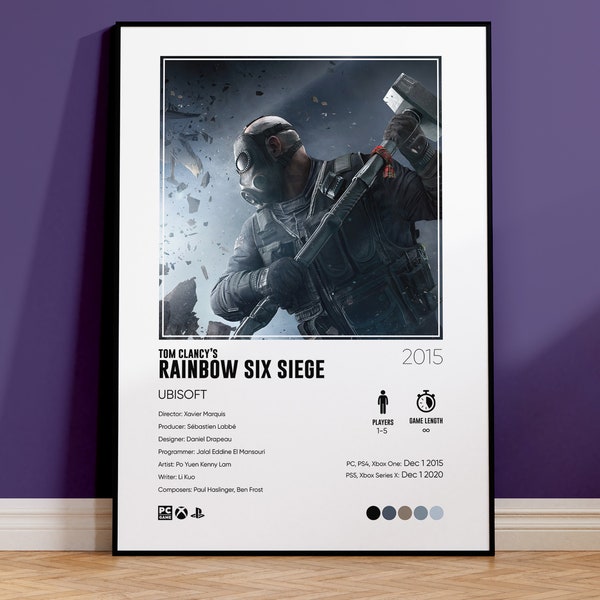 Rainbow Six Siege - Etsy