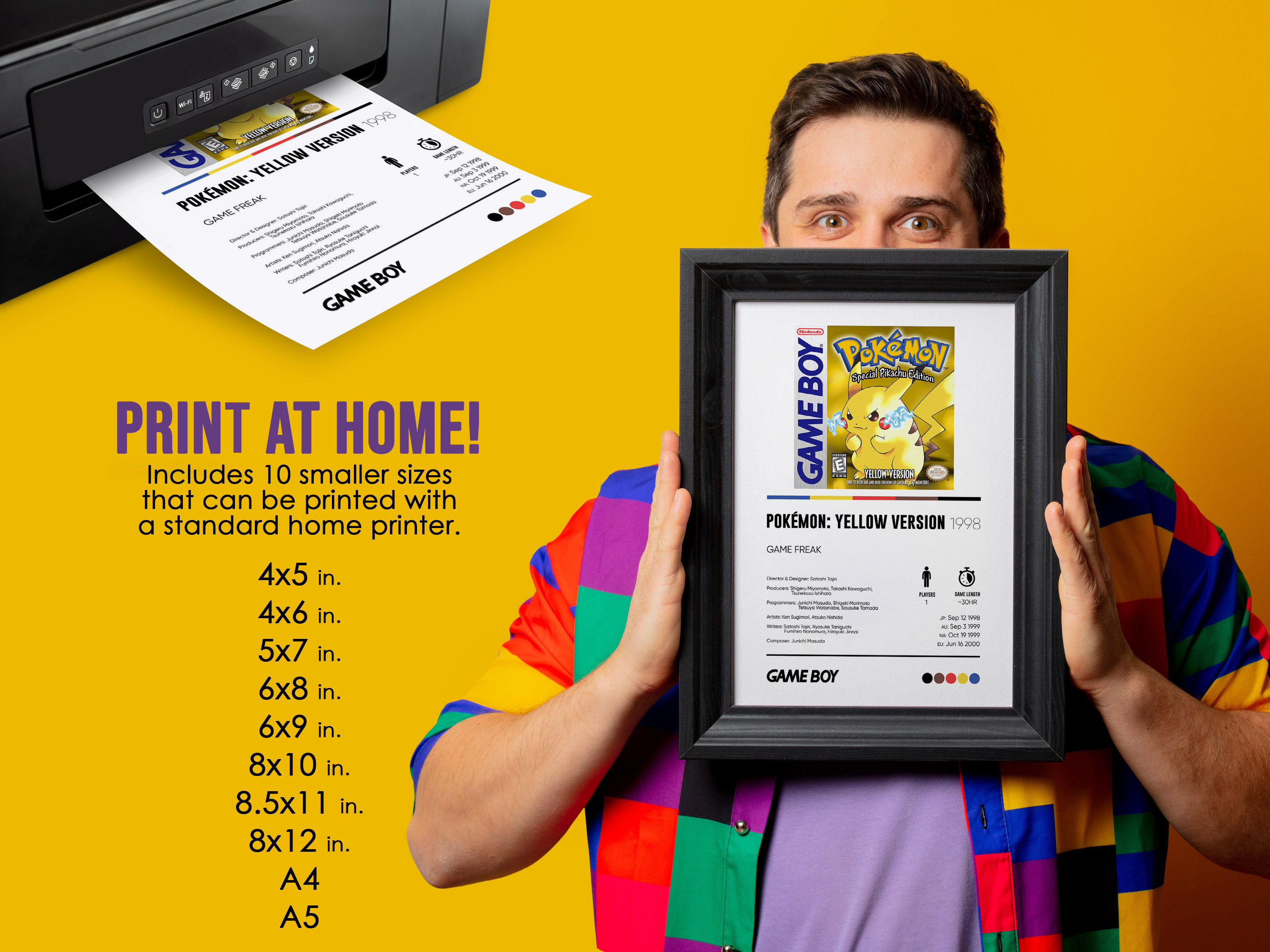 Custom Game Poster Personalized Video Game Poster Digital Download ...