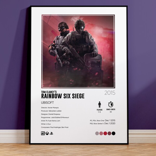 Rainbow Six Siege - Etsy