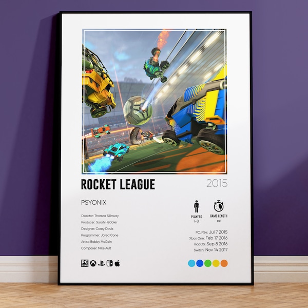 Rocket League Poster - Etsy