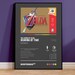 Legend of Zelda Ocarina of Time Poster Digital Download Video Game ...
