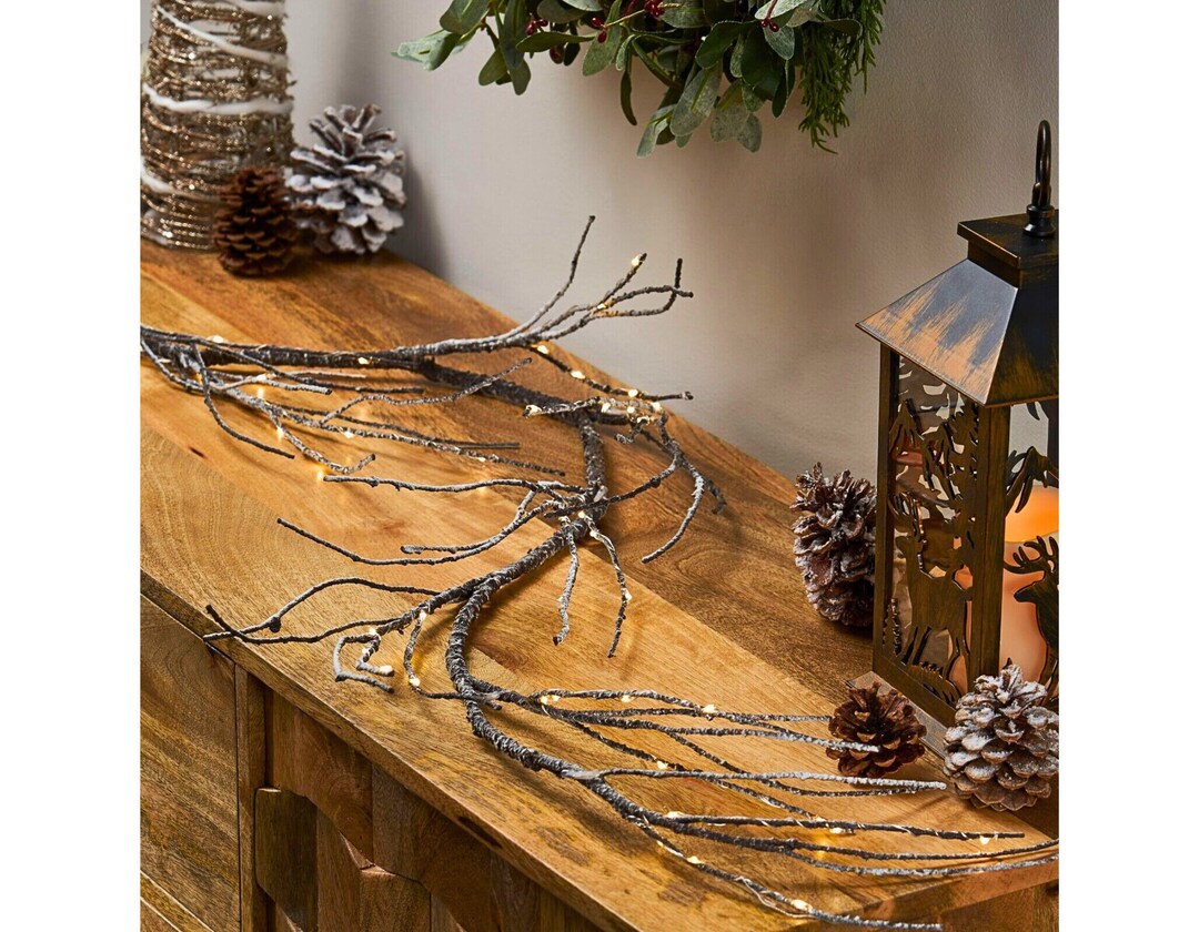 6FT Winter Garland Real Touch Christmas Garland Rustic - Etsy