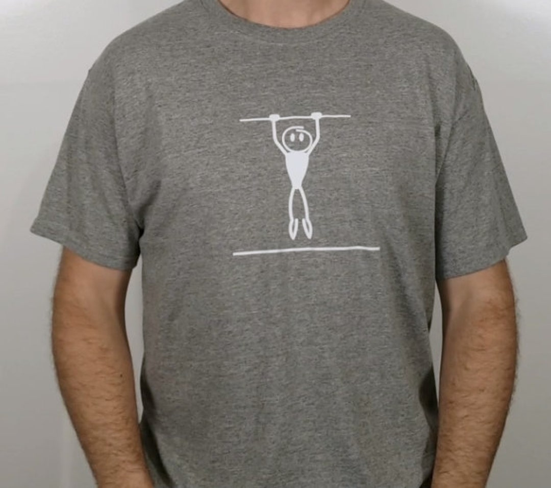 Stick Figure Shirt - Pull up - Position 2 - Etsy