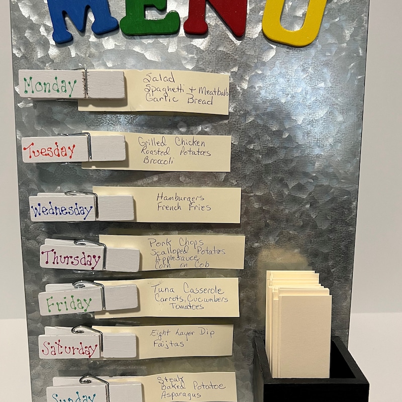 Menu Board - Etsy