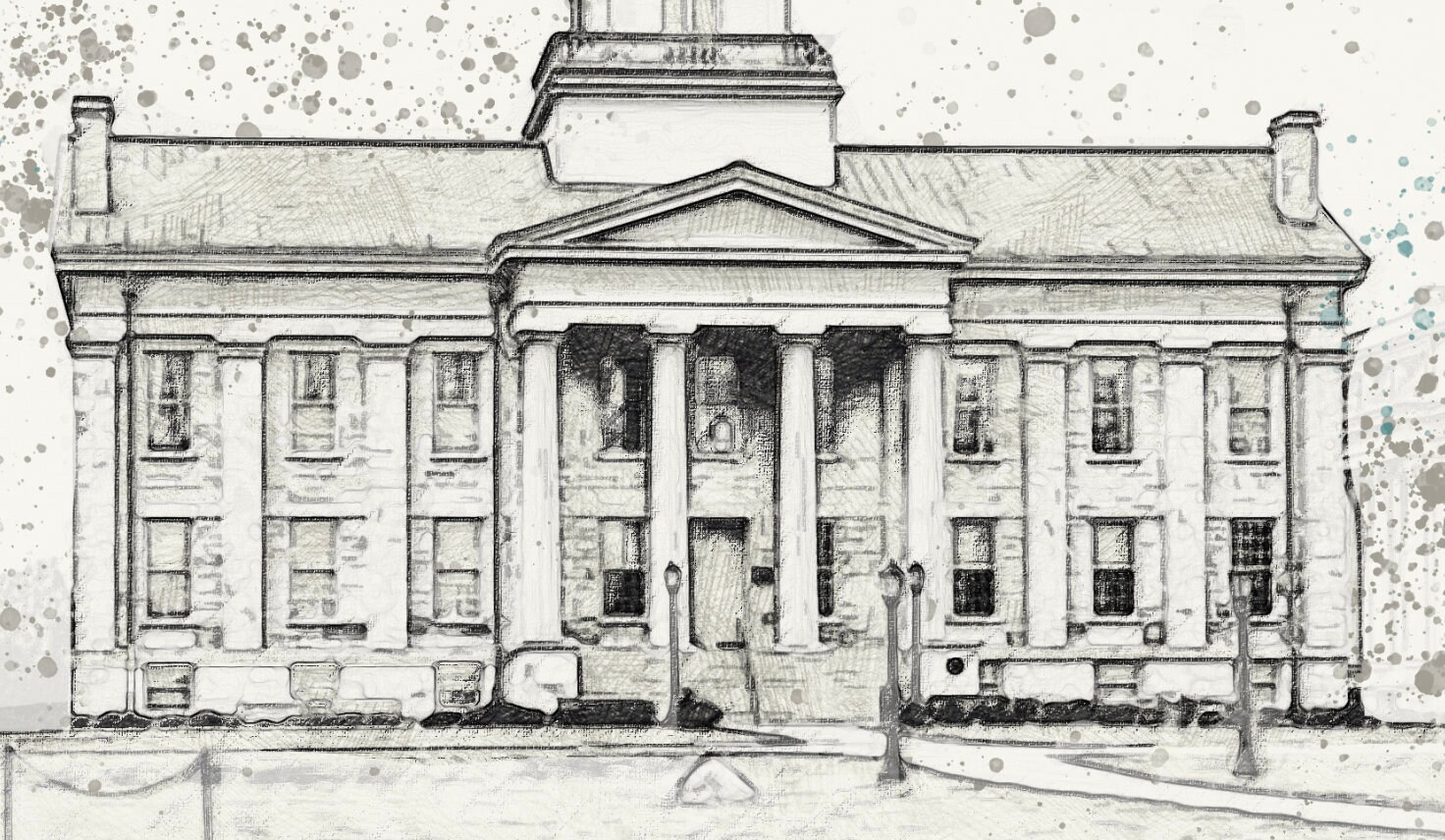 University of Iowa PRINTABLE Vintage Style Art Great Gift for Ink and ...