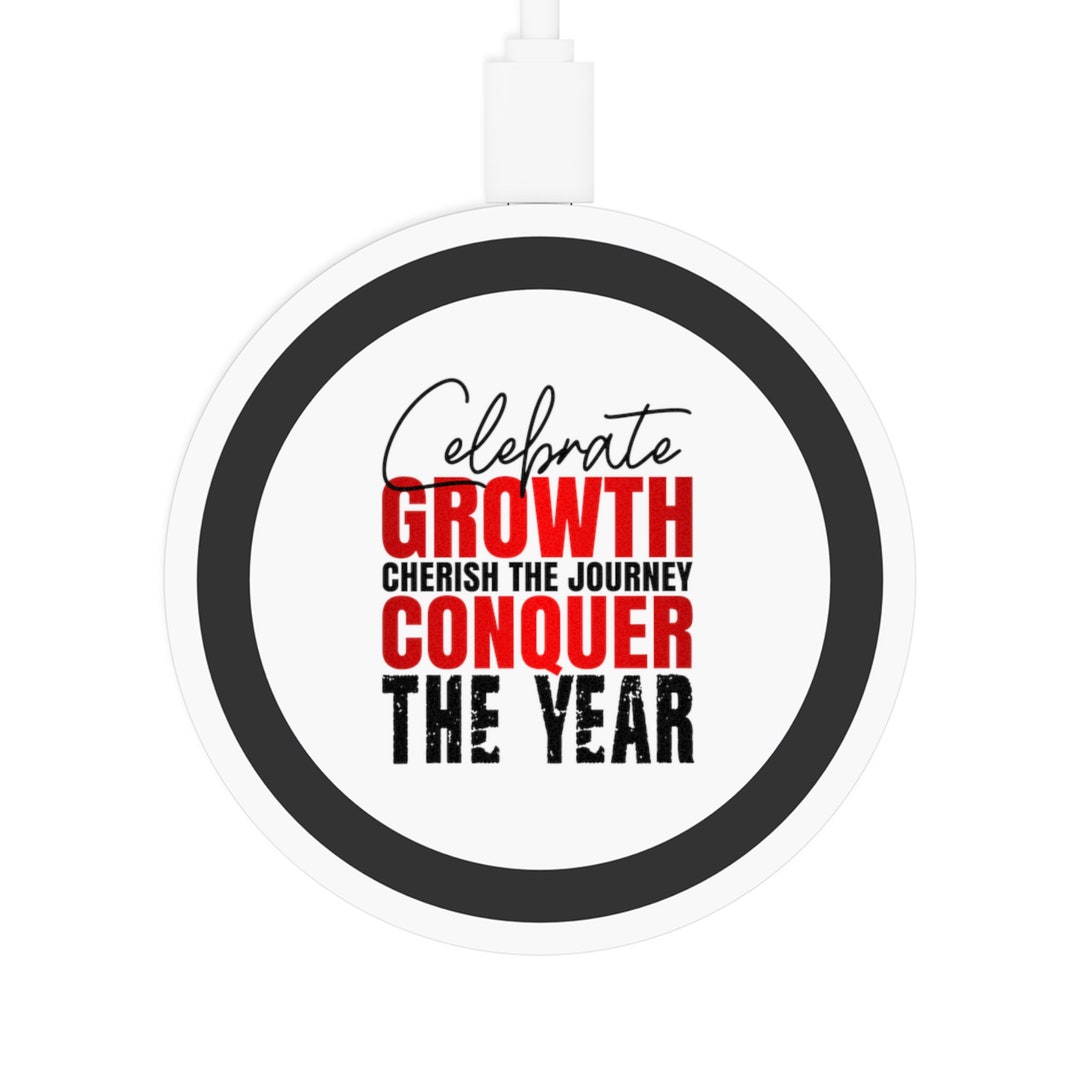 Celebrate Growth Wireless Charging Pad Inspirational Gift - Etsy