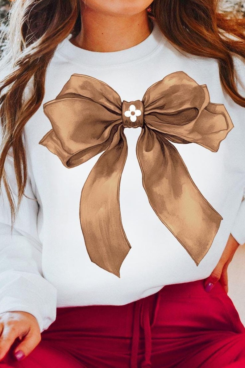 Coquette Geez Louis Png, Girly Louis Png, Brown Bow Png, Funny ...
