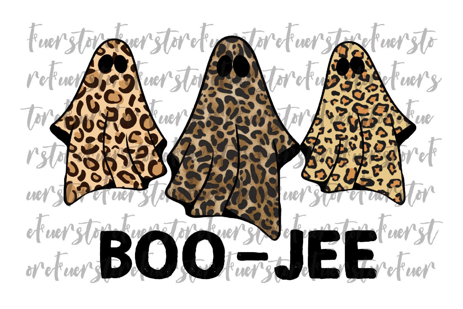 Boo-jee PNG, Boujee Png, Boo Png, Leopard Ghost Png, Funny Ghost Png ...