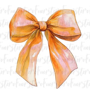 Orange Coquette Bow Png, Fall Coquette Bow Png, Fall Png, Fall Shirt ...