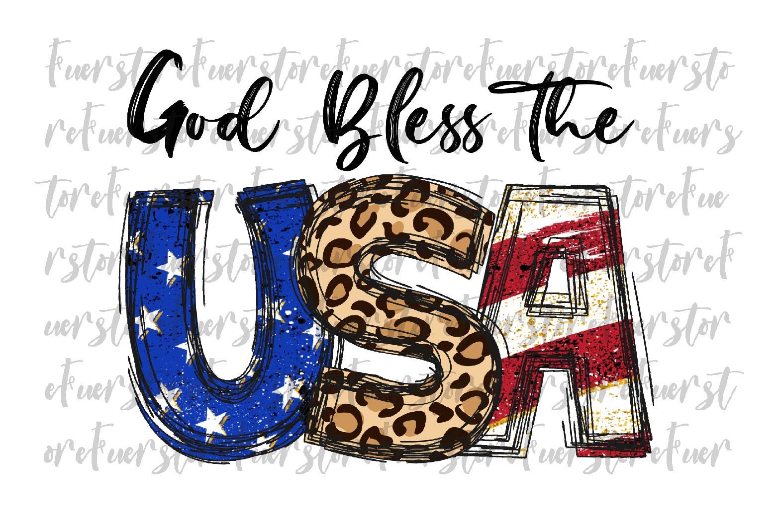 God Bless the USA PNG, American Flag Png, USA Png, Blessed America Png ...