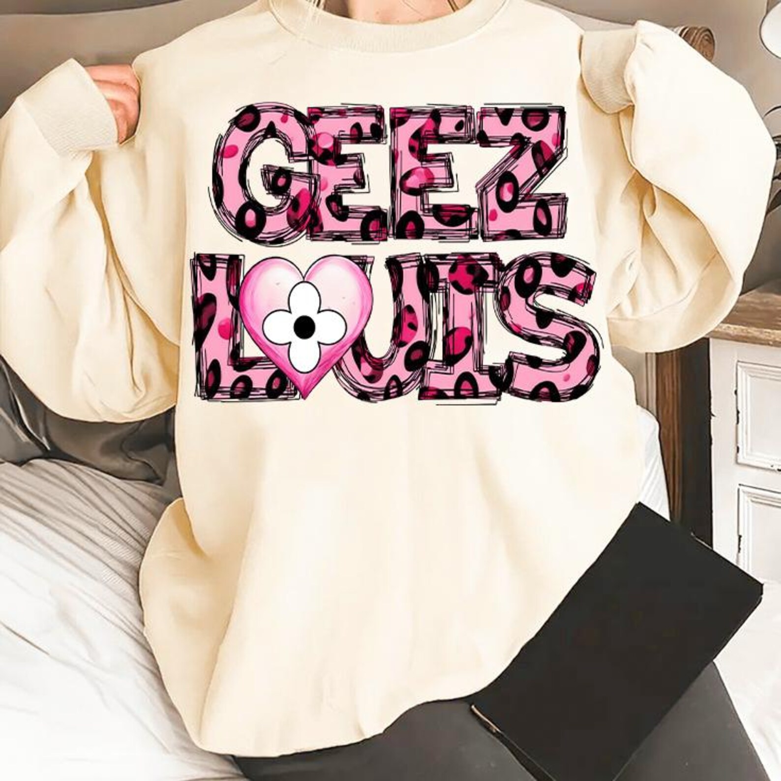 Geez Louis Png, Valentines Day Png, Valentine Louis Png, Leopard Louis ...