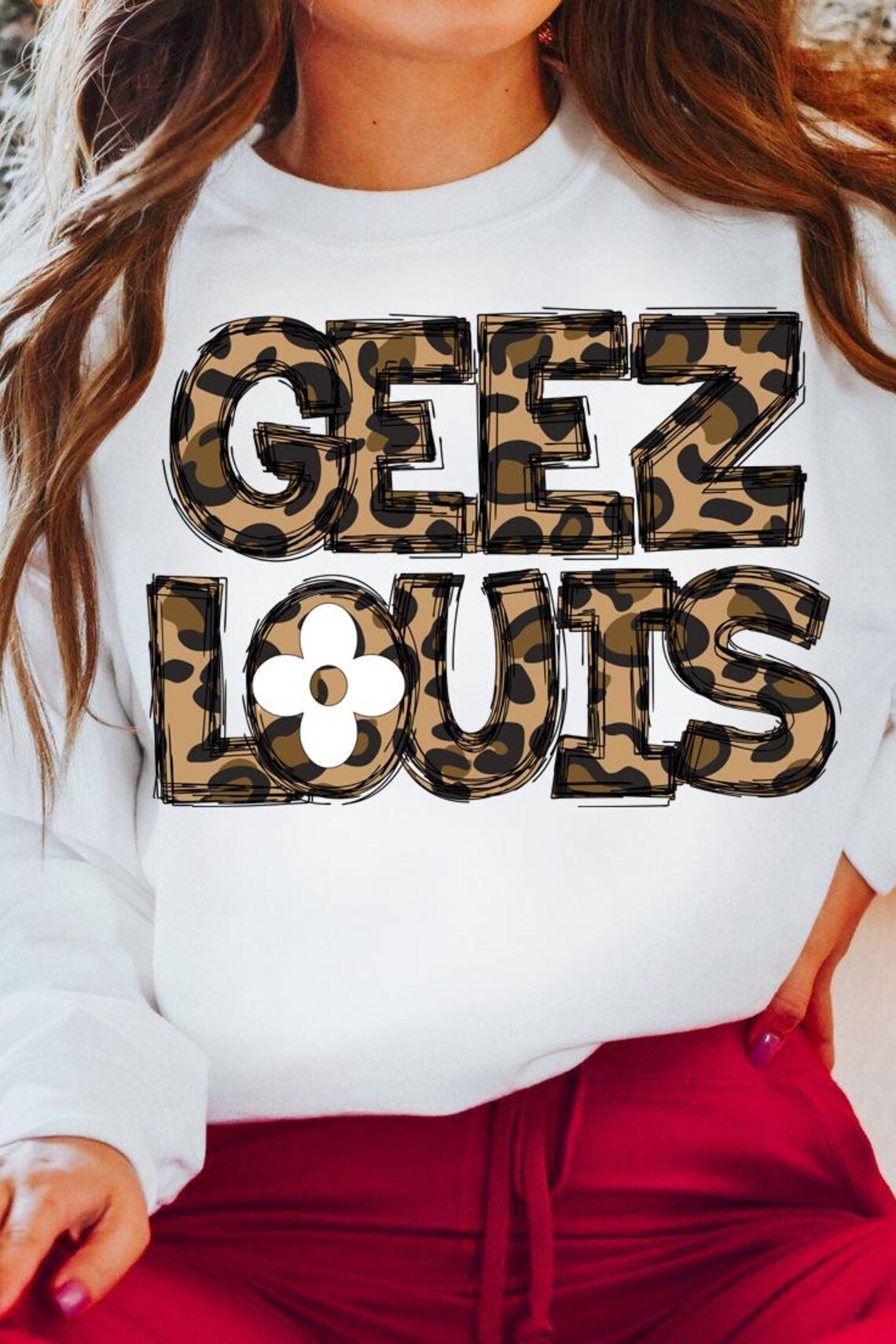 Geez Louis Png, Leopard Louis Png, Funny Sublimation,girly Png, Bougie ...
