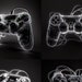 Gaming Neon Lights Controller Digital Artwork Download - Etsy
