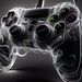 Gaming Neon Lights Controller Digital Artwork Download - Etsy