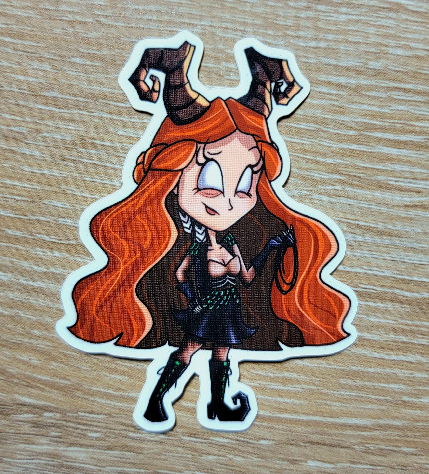 Original Character Artwork Vinyl Sticker - Etsy