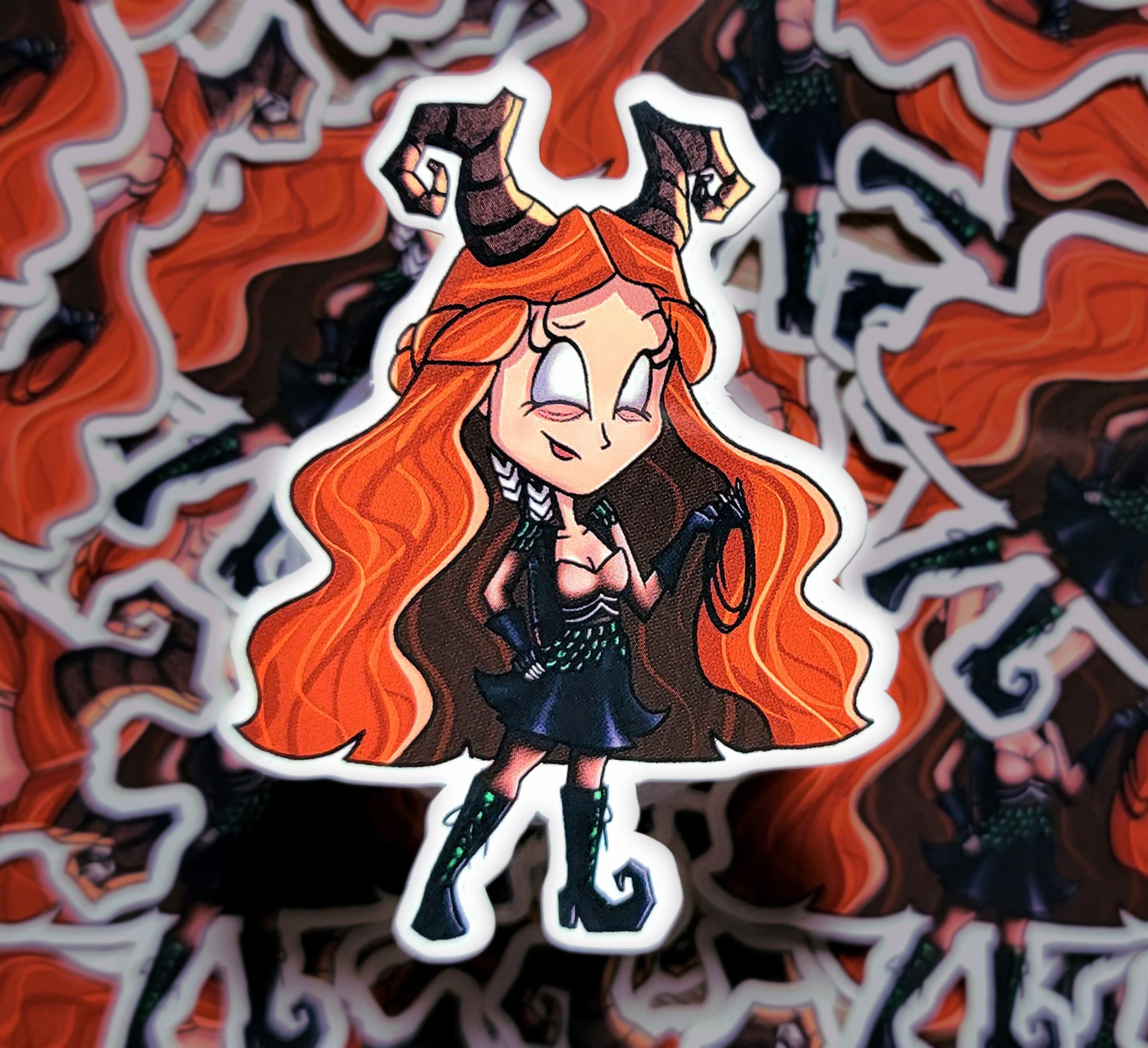 Original Character Artwork Vinyl Sticker - Etsy