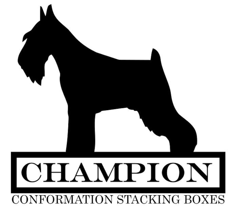 Champion Conformation Stacking Box - Etsy
