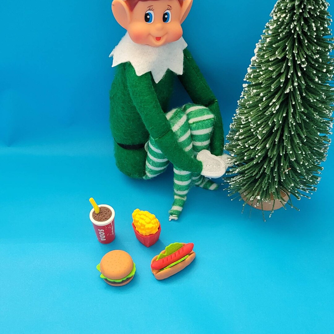 Elf Snacks, Elf Treats, Elf Accessories, Christmas Elf Food, Food Props ...