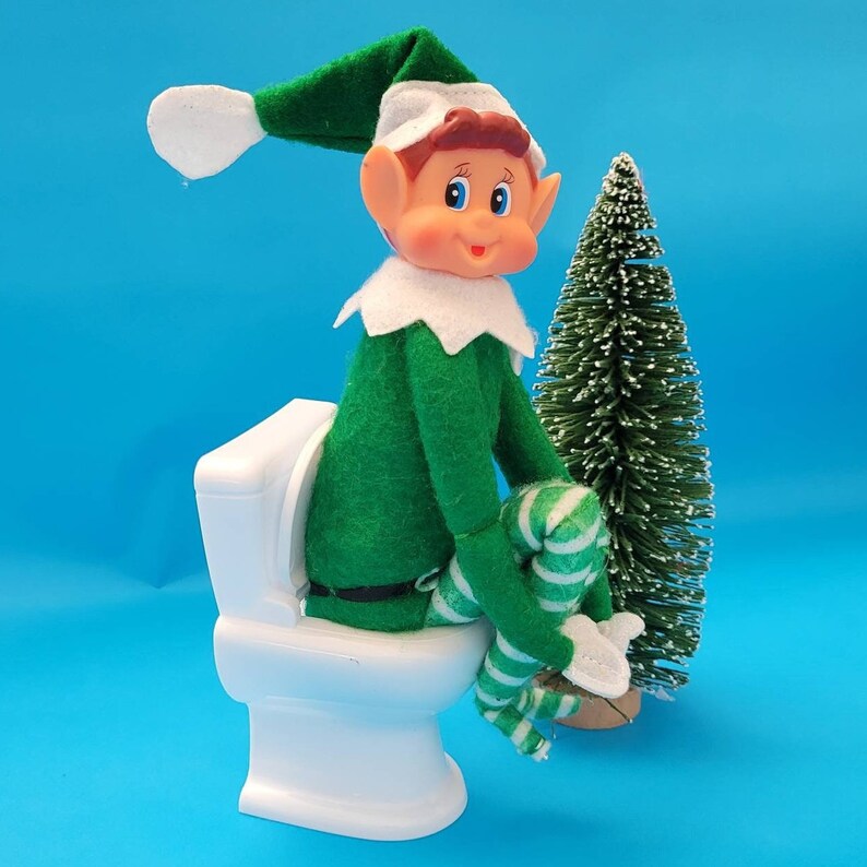 Elf Potty Prop, Elf Toilet, Christmas Elf Accessories, Elf Props, Elf ...