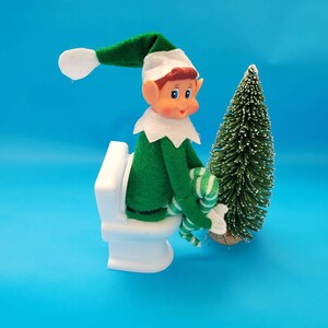 Elf Potty Prop, Elf Toilet, Christmas Elf Accessories, Elf Props, Elf ...