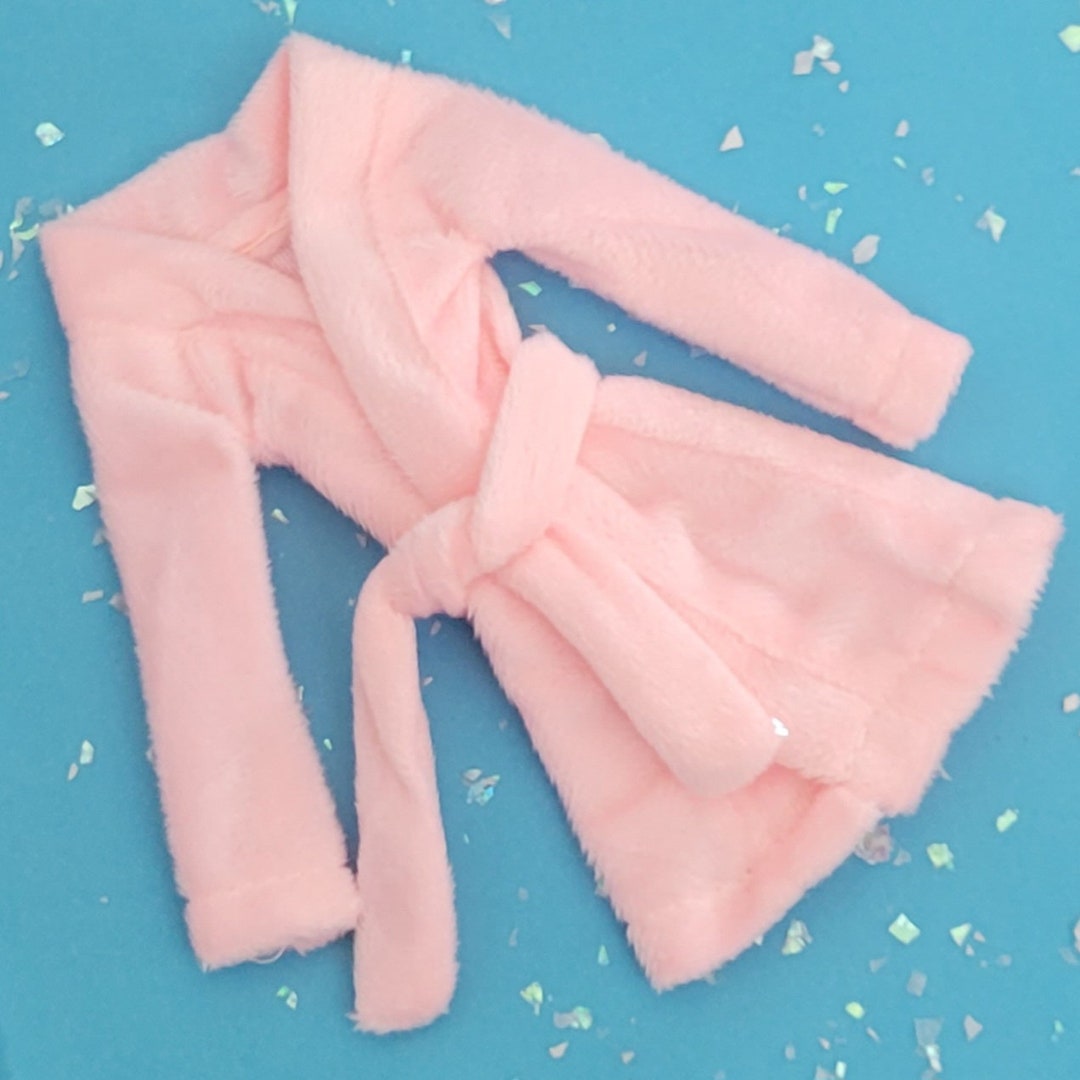 Fluffy Pink Elf Bath Robe Elf Clothes Elf Wardrobe - Etsy