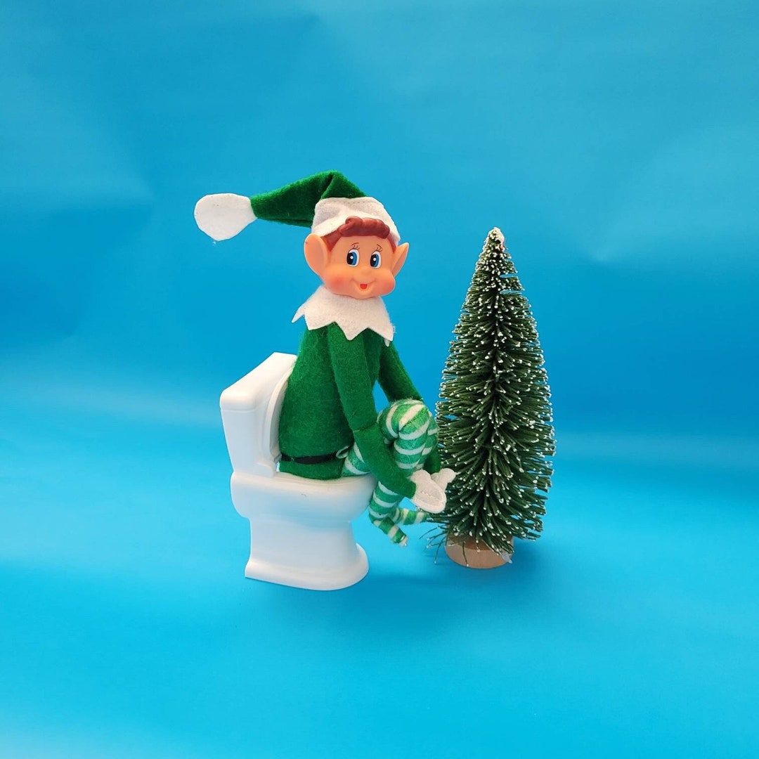 Elf Potty Prop, Elf Toilet, Christmas Elf Accessories, Elf Props, Elf ...