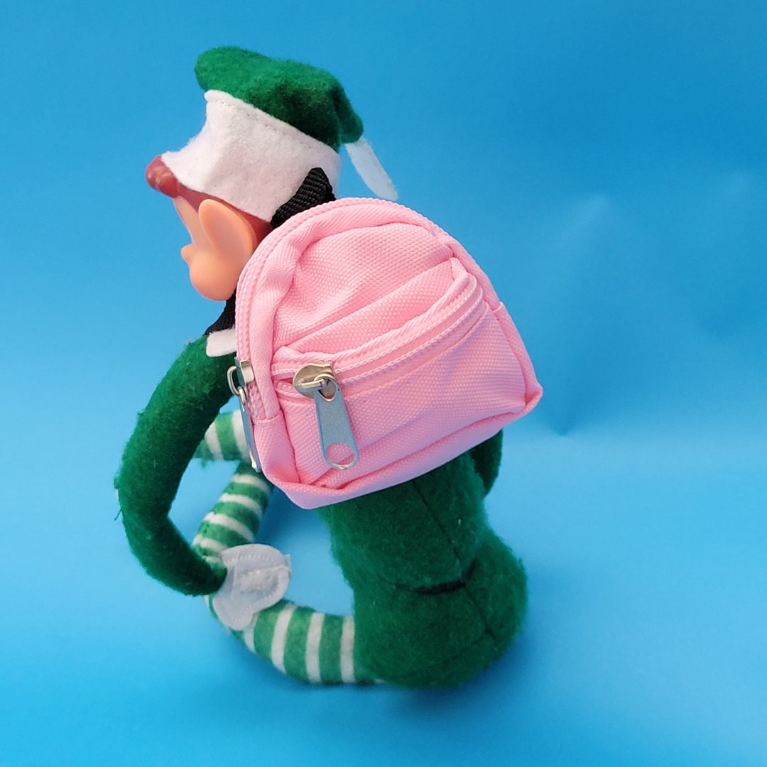 Pink Elf Doll Backpack Elf Backpack Elf Accessories - Etsy