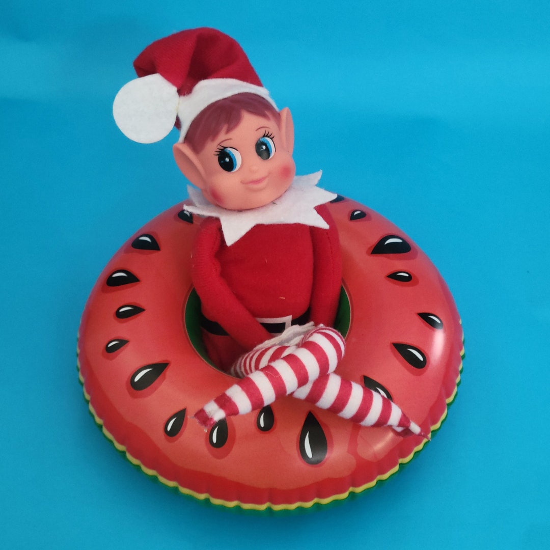 Elf Pool Toy Elf Inflatable Pool Toy Elf Toys Elf Props - Etsy