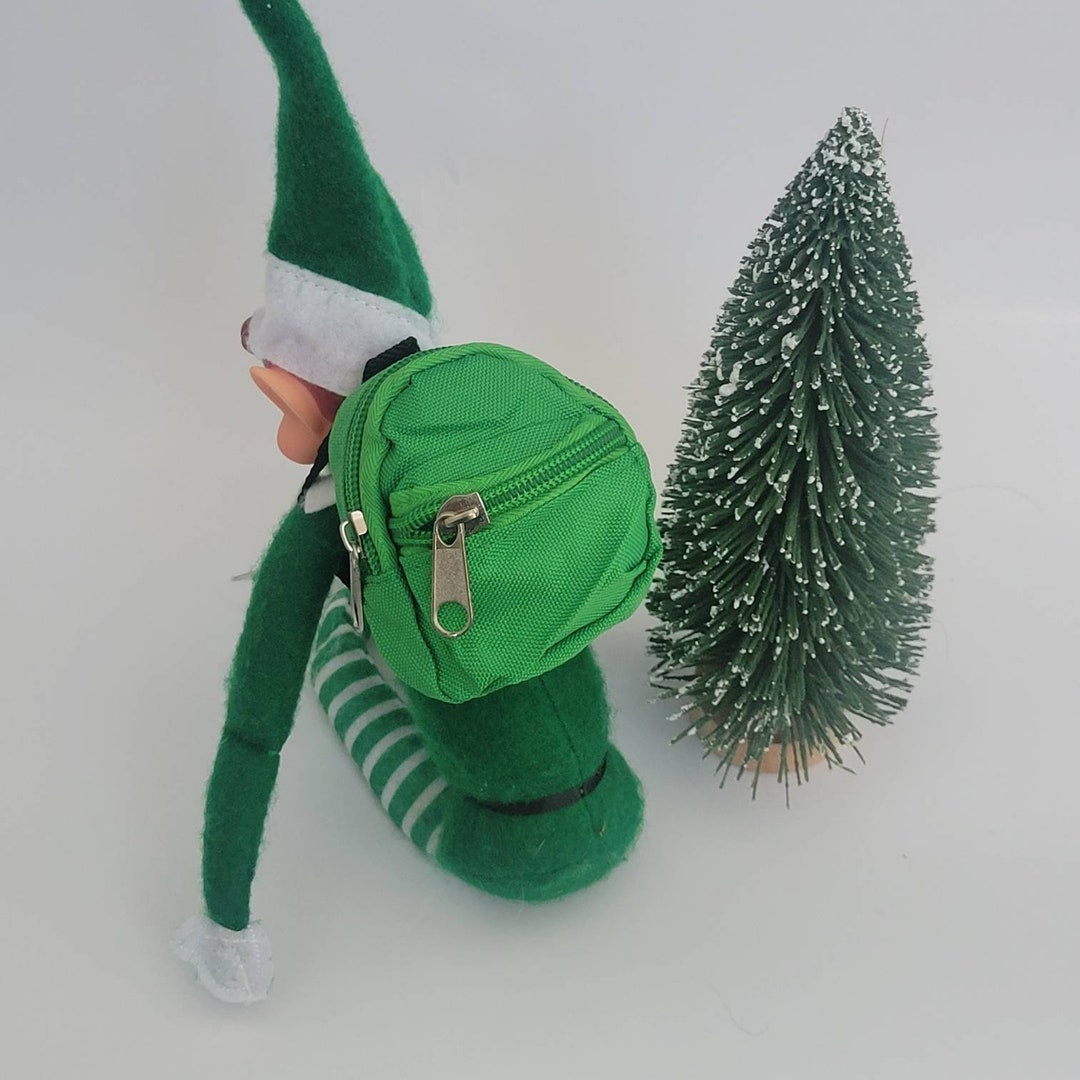 Green Elf Doll Backpack Elf Backpack Elf Accessories - Etsy