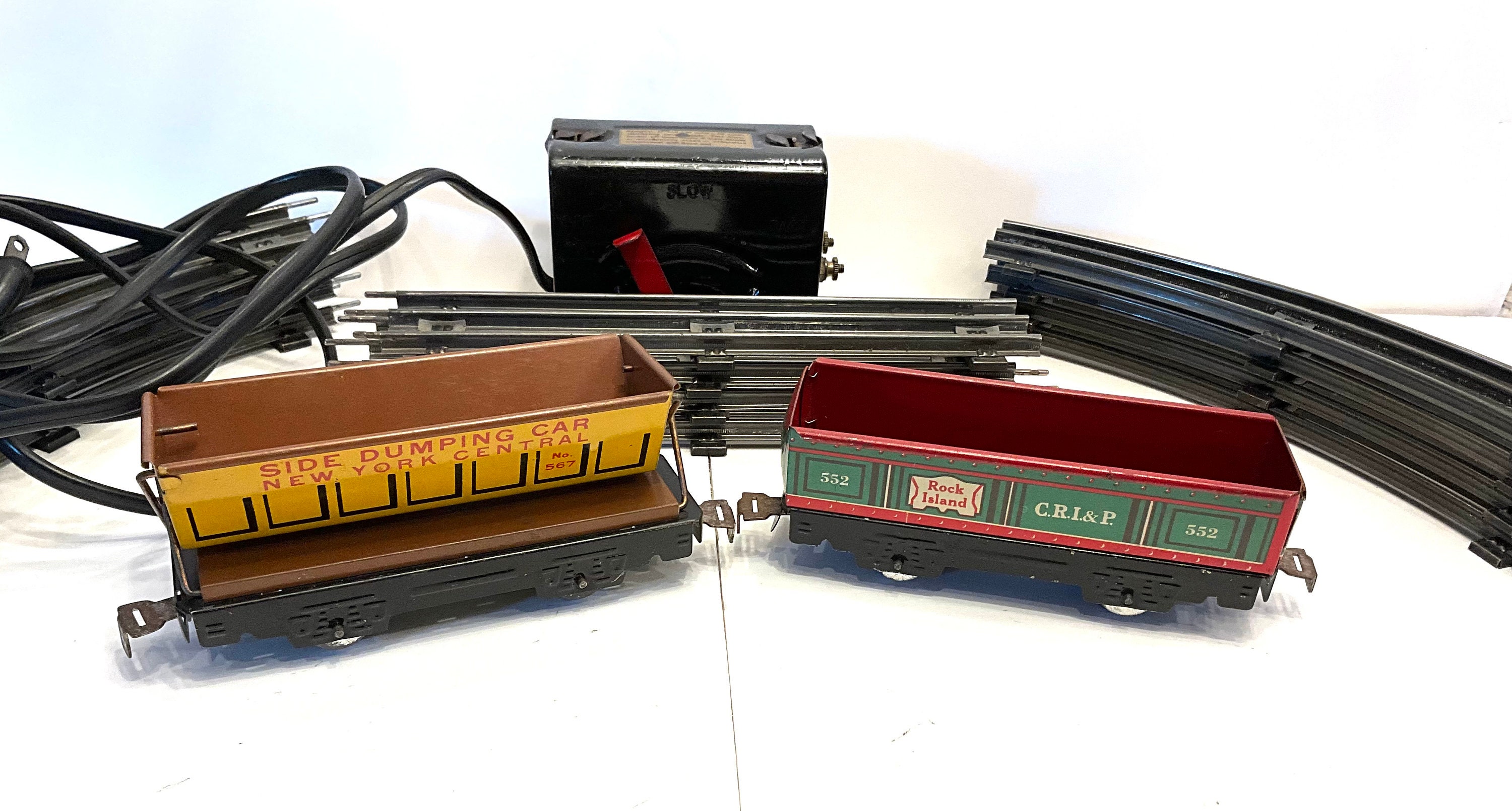 Vintage 1940s Marx Train Set 3987 With Box. Engine Runs - Etsy