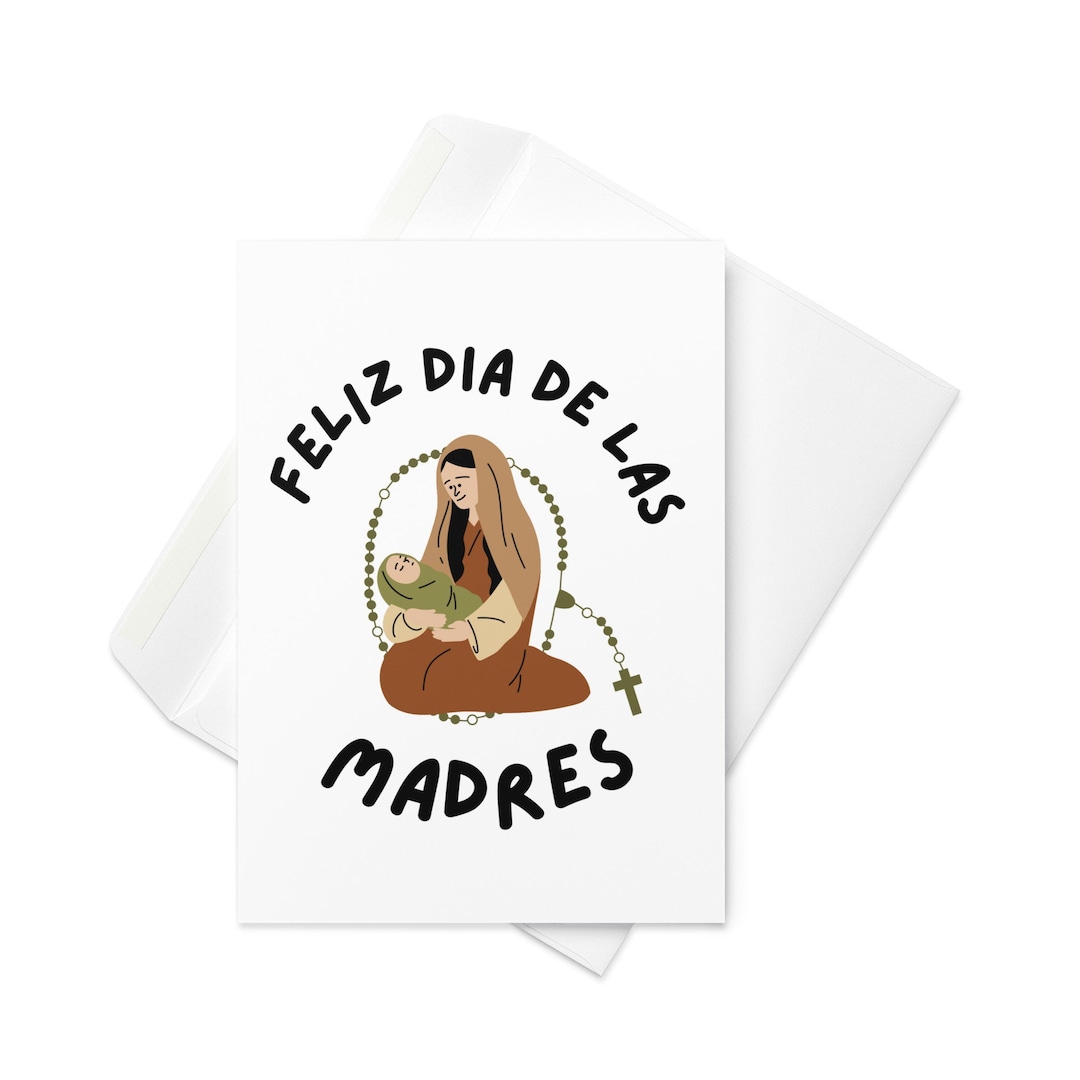 Feliz Dia De Las Madres, Spanish Mother's Day Card, Tarjetas En Español ...