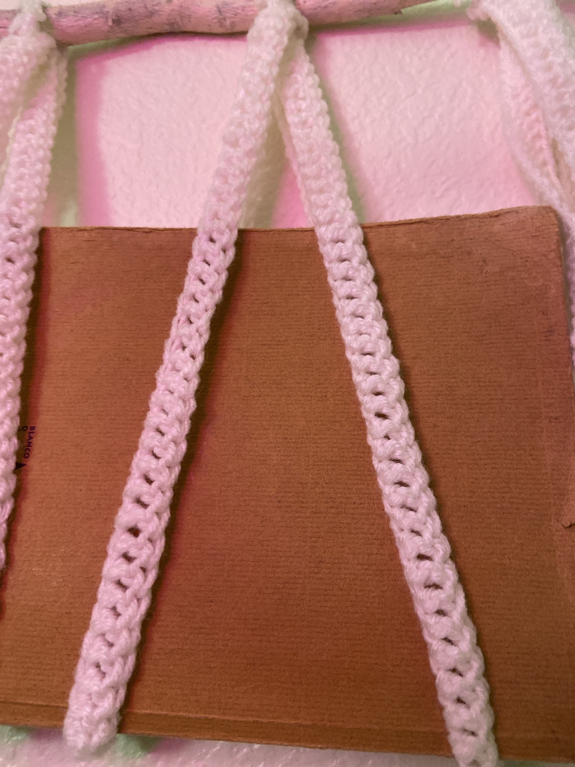 Crochet Book Hanger, Crochet Book Hanging, Crochet Wall Hanging, Boho ...