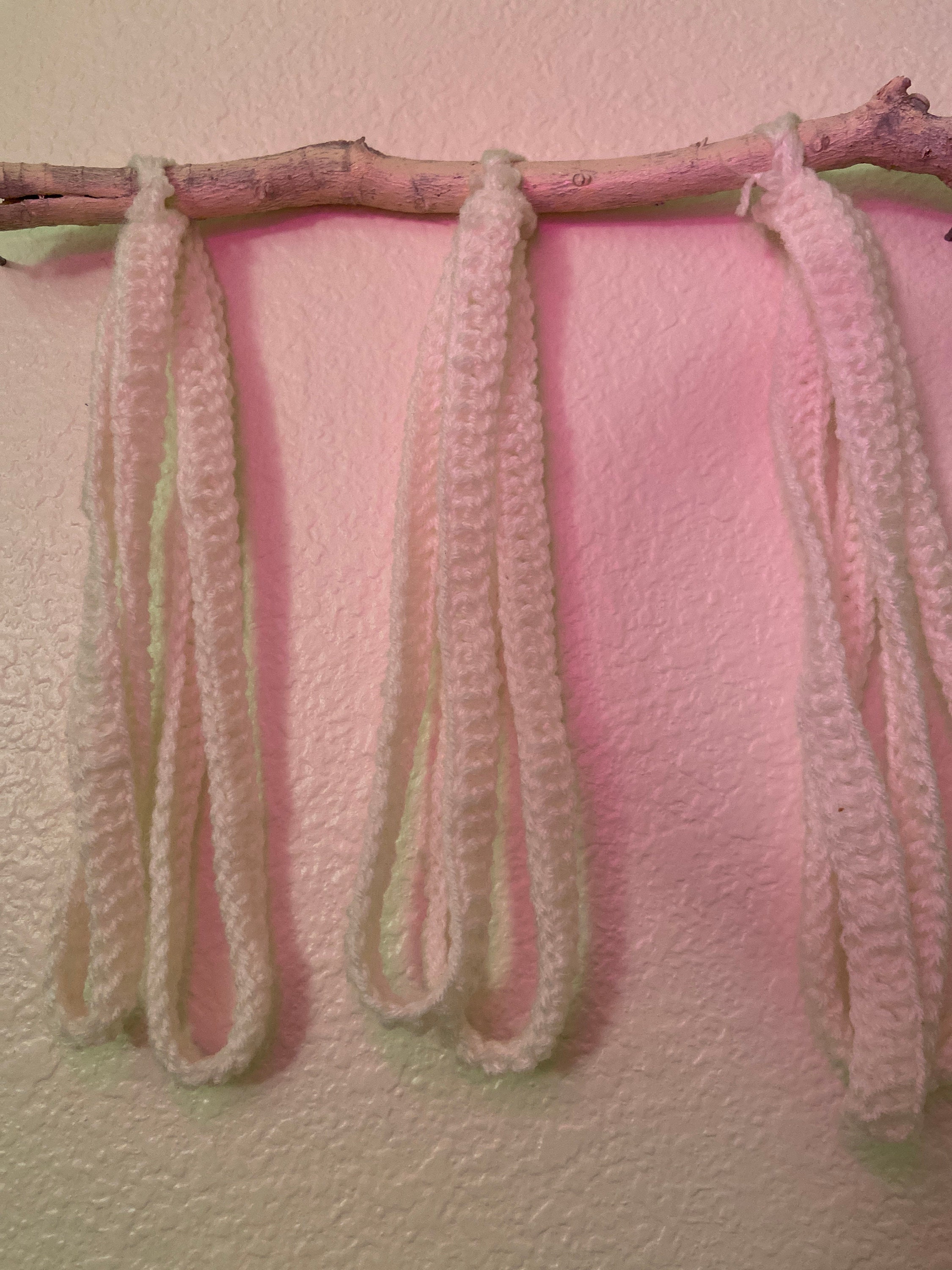 Crochet Book Hanger, Crochet Book Hanging, Crochet Wall Hanging, Boho ...