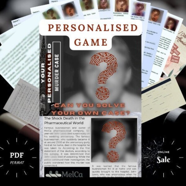 Unsolved Case Files Printable - Etsy