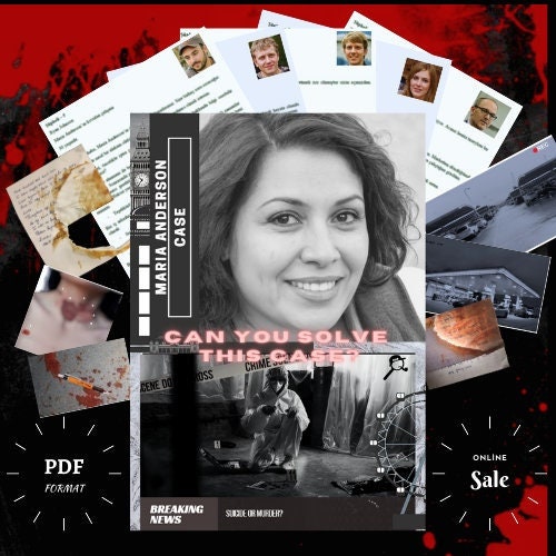 Printable Murder Mystery Game Unsolved Cold Case Files Cold - Etsy UK