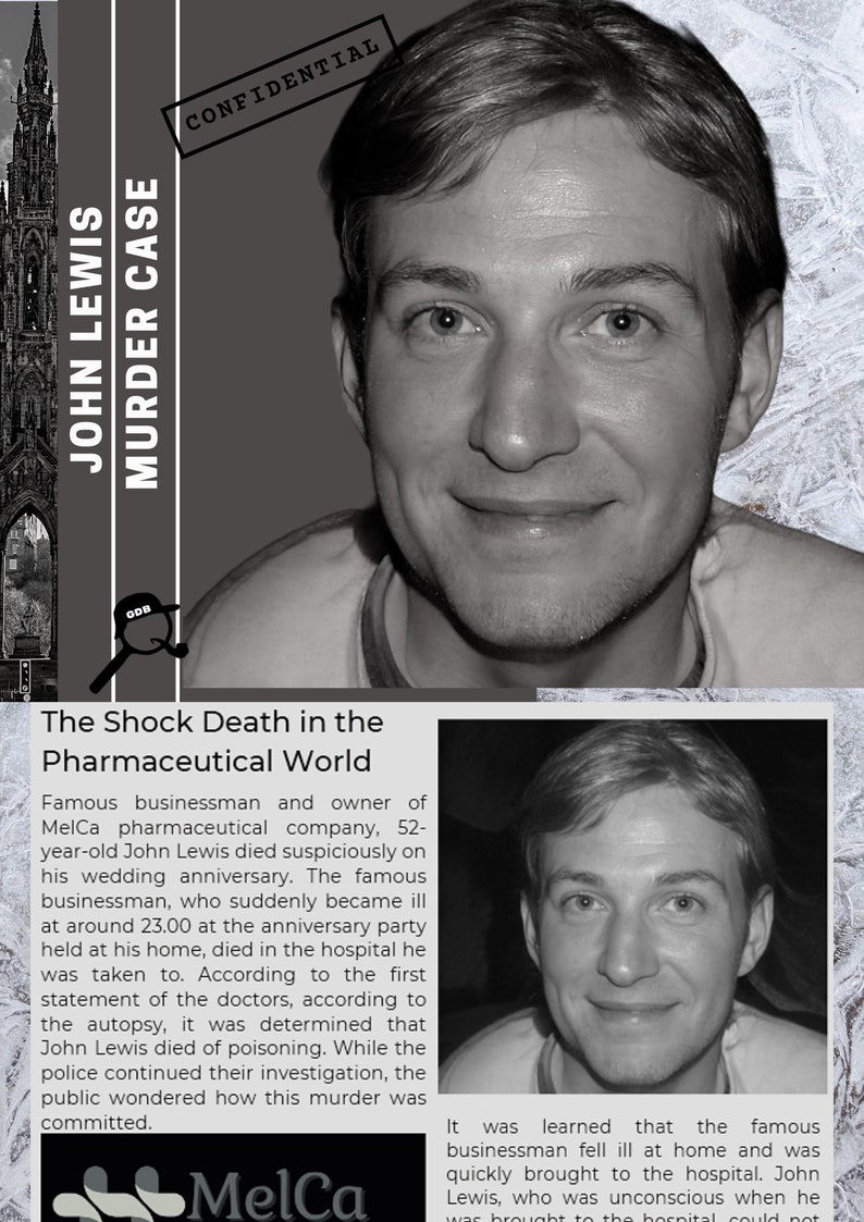 PRINTABLE BUNDLE Detective Games Murder Mystery Games Cold - Etsy