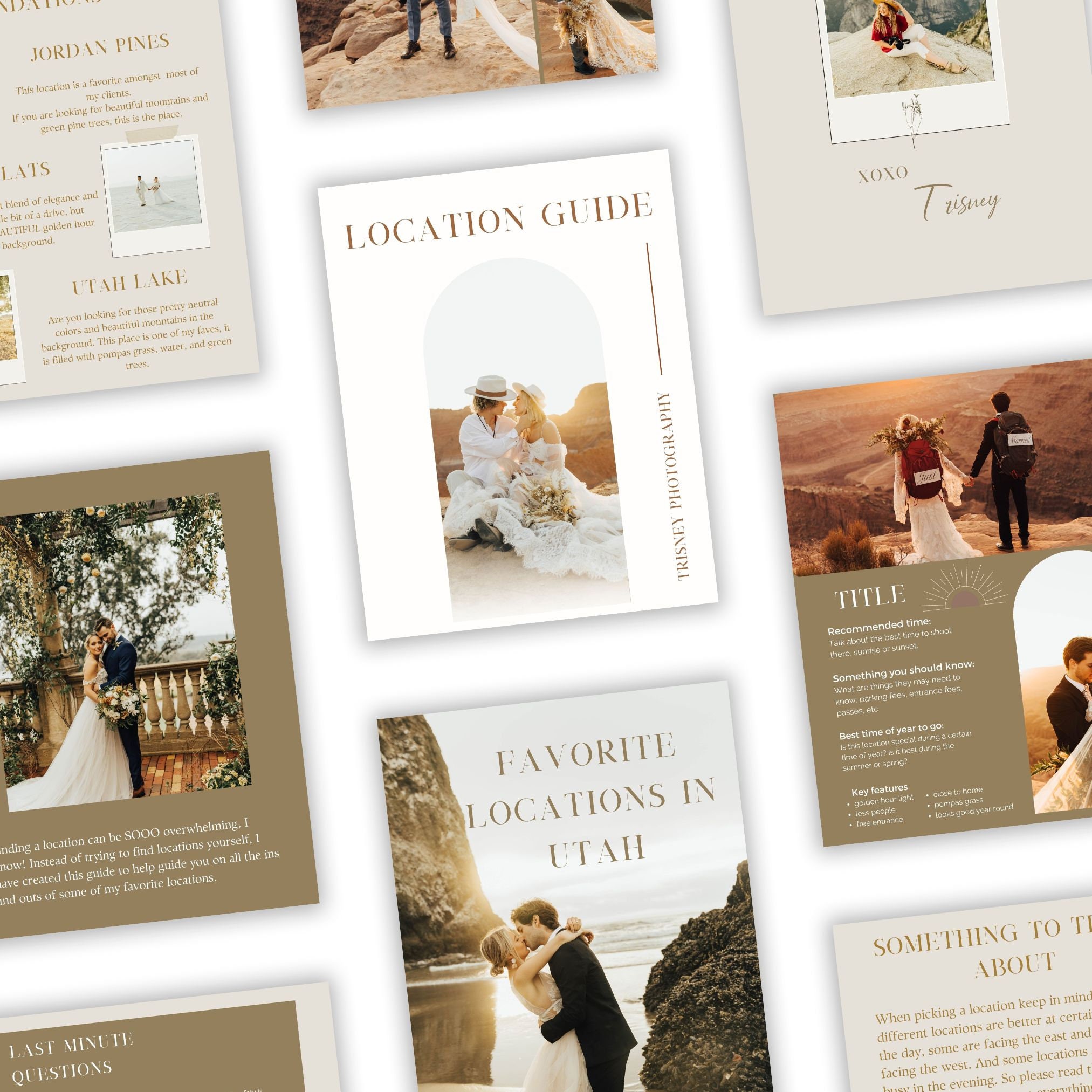 LOCATION GUIDE TEMPLATE for Photographers - Etsy