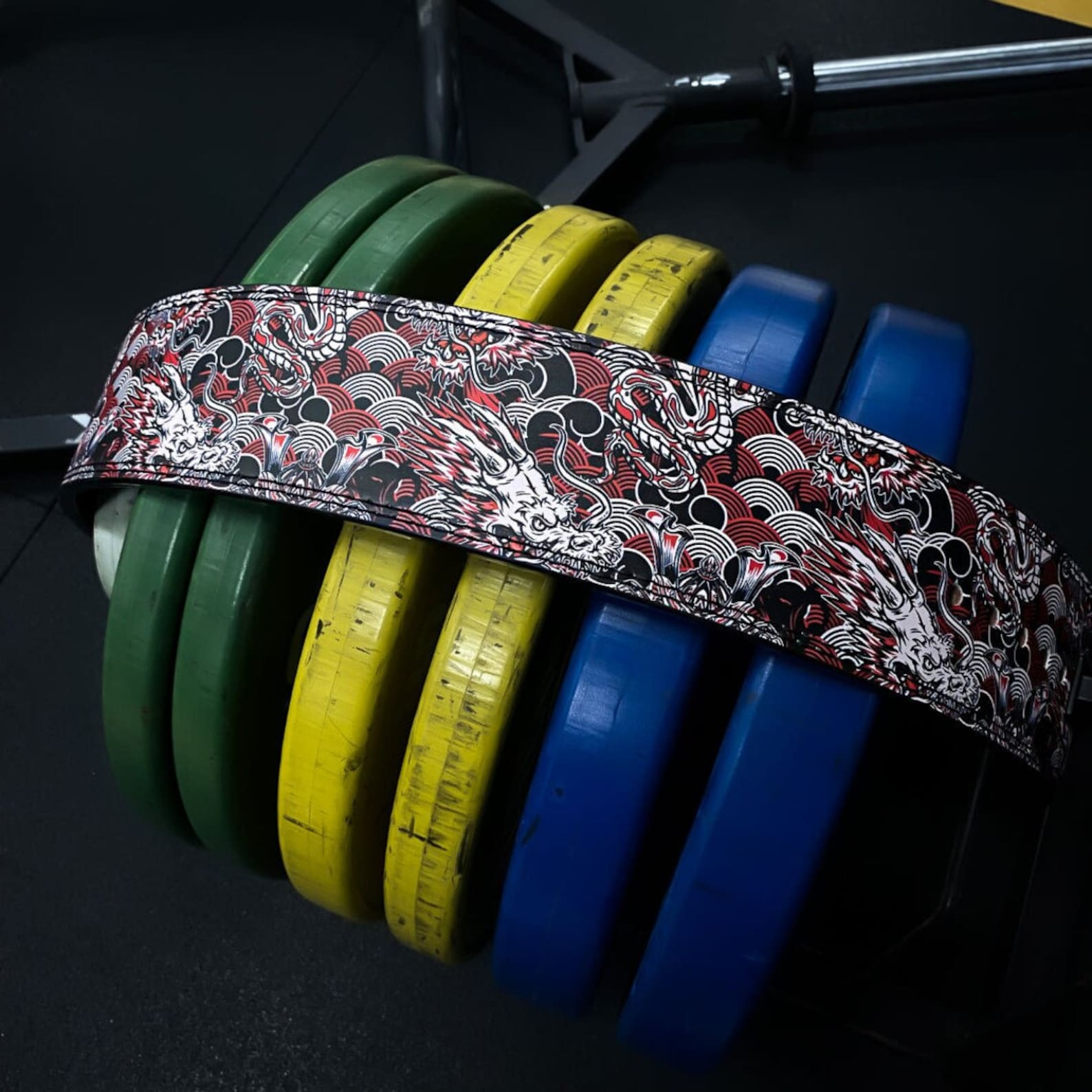 Japanese Samurai Beast Powerlifting Lever Belt, Dragon Weight Lift Belt ...