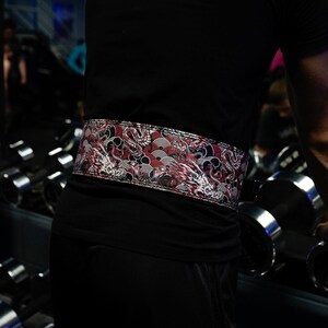 Japanese Samurai Beast Powerlifting Lever Belt, Dragon Weight Lift Belt ...