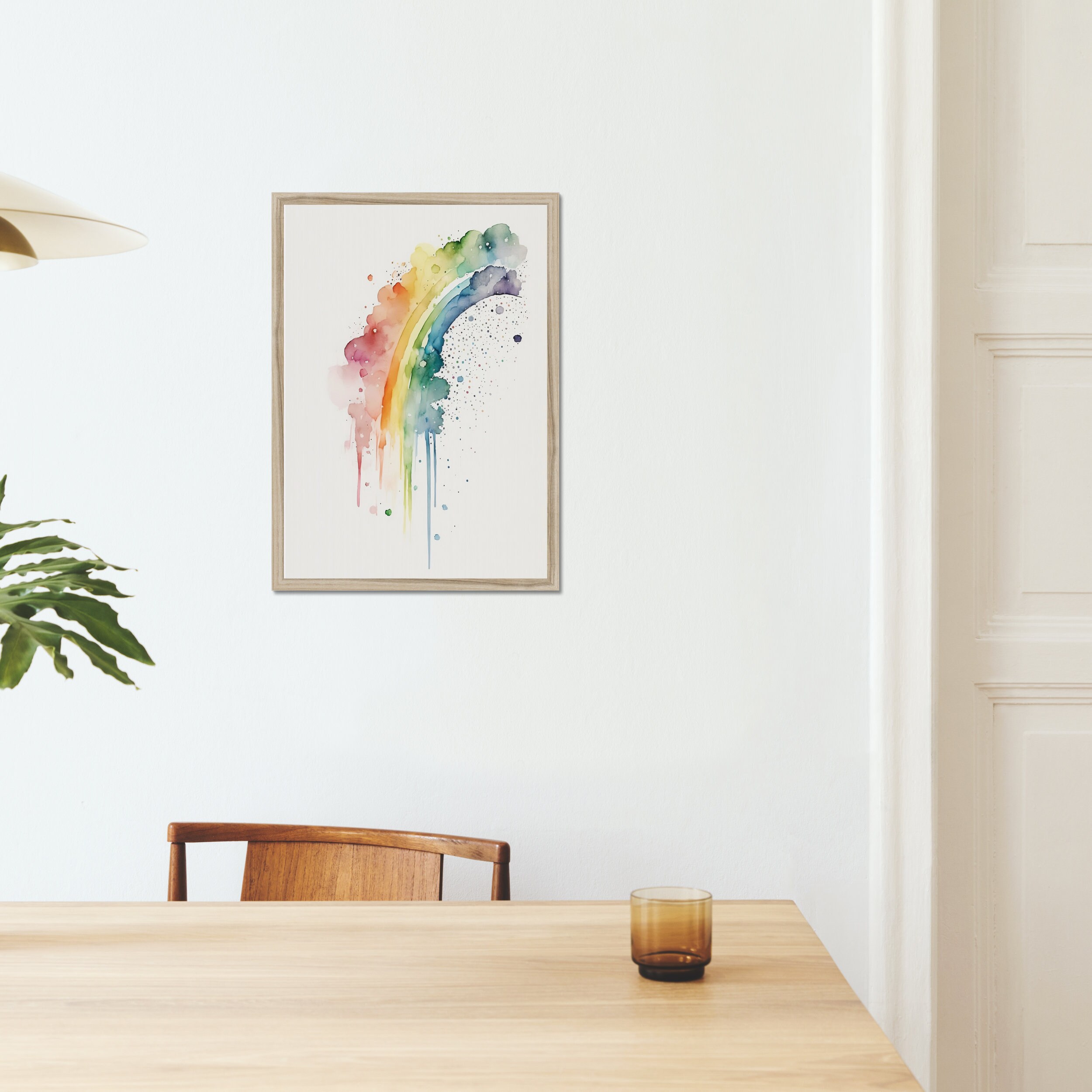 Rainbow / Watercolor / Picture / Poster / Digital / Instant Download - Etsy