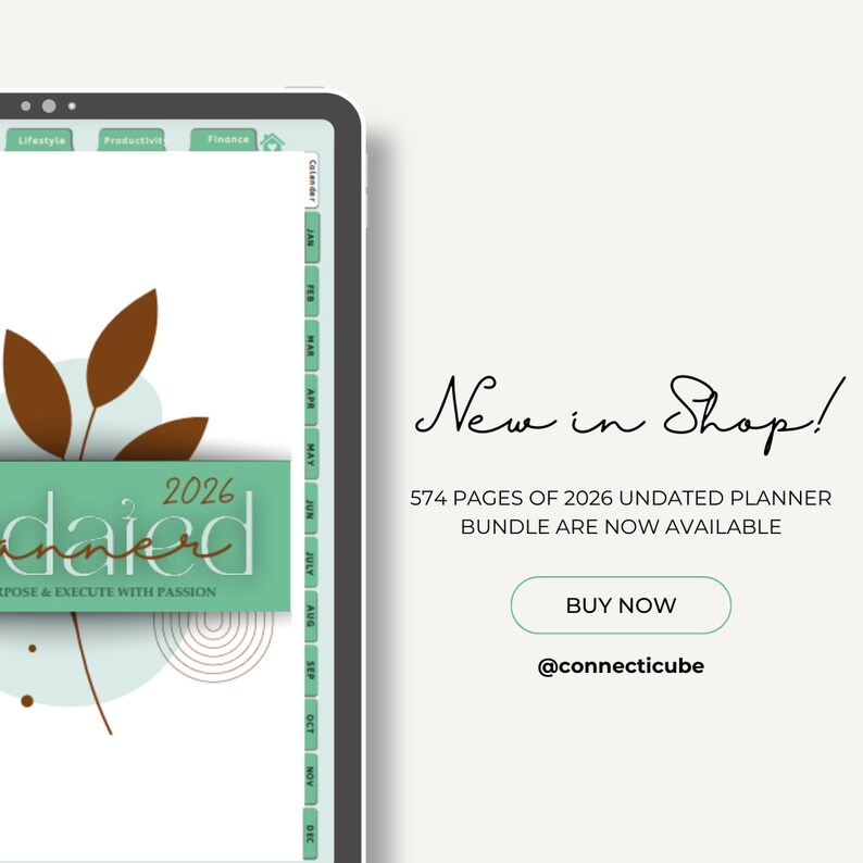 Digital Planner – Fillable PDF, Goodnotes, Ipad, Windows, Notability ...