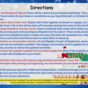 Shepherd & Elf Search for Jesus : God's Story 25 Day Advent Calendar - Etsy