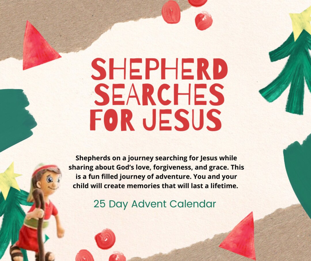 SHEPHERD - Shepherd Searches for Jesus 25 Day Advent Calendar (digital ...