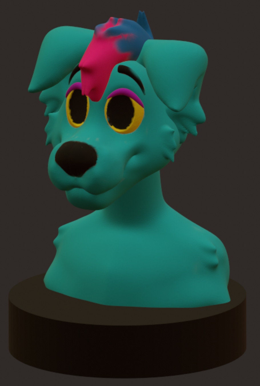 Custom Fursona 3D Sculpture message Me BEFORE Ordering - Etsy