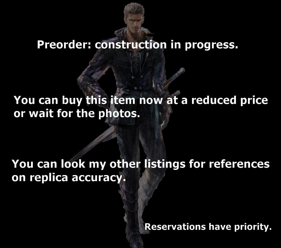 Cid's Dual Swords FFXVI Cosplay - Etsy